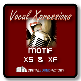 Motif Vocal Xpressions - Vocal Audio Samples | Digital Sound Factory
